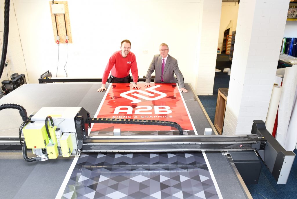 Stoke signage company points the way to growth with Michelin ...